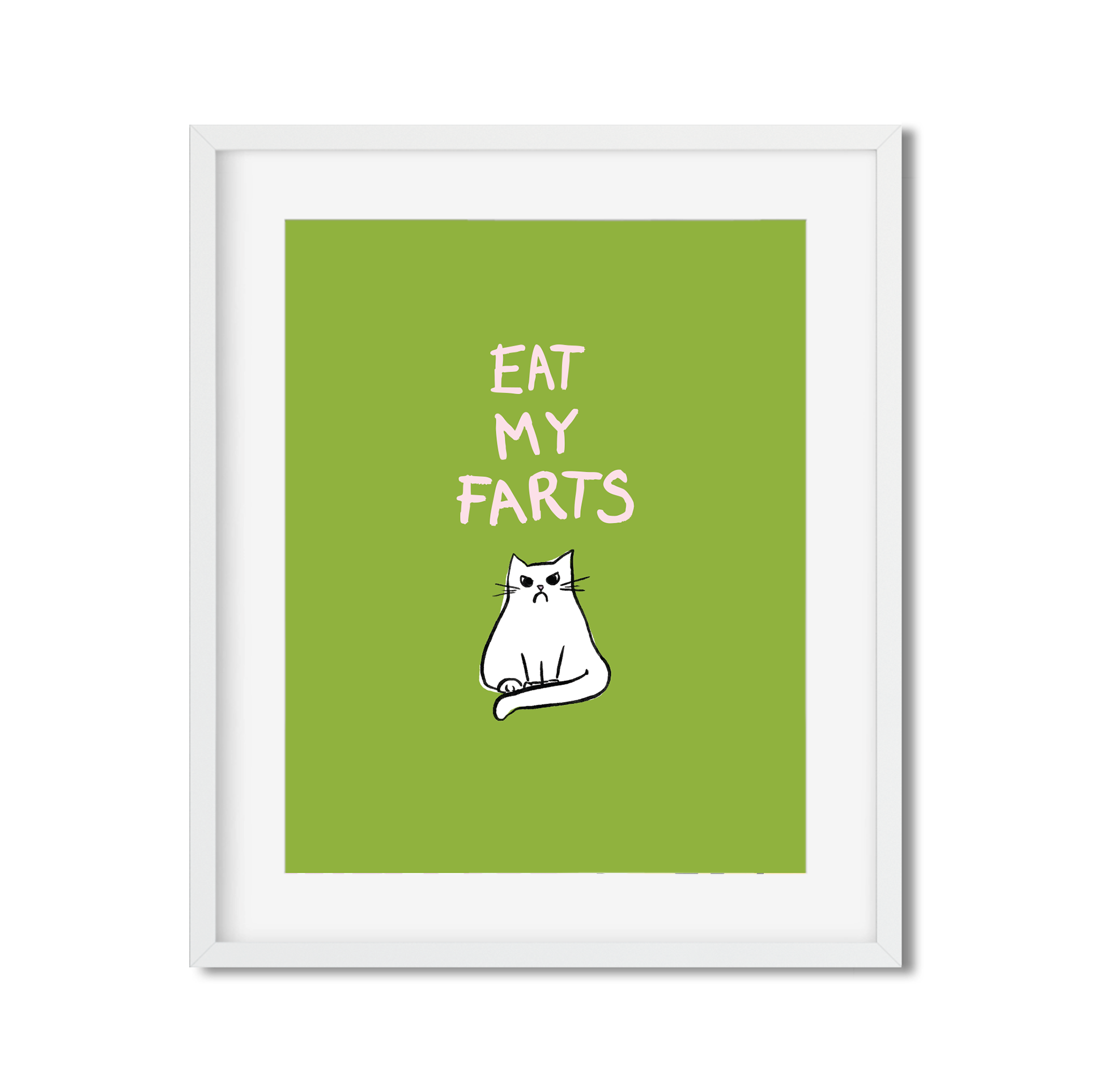 Eat My Farts - Art Print – Ashley Frye Studio Shop